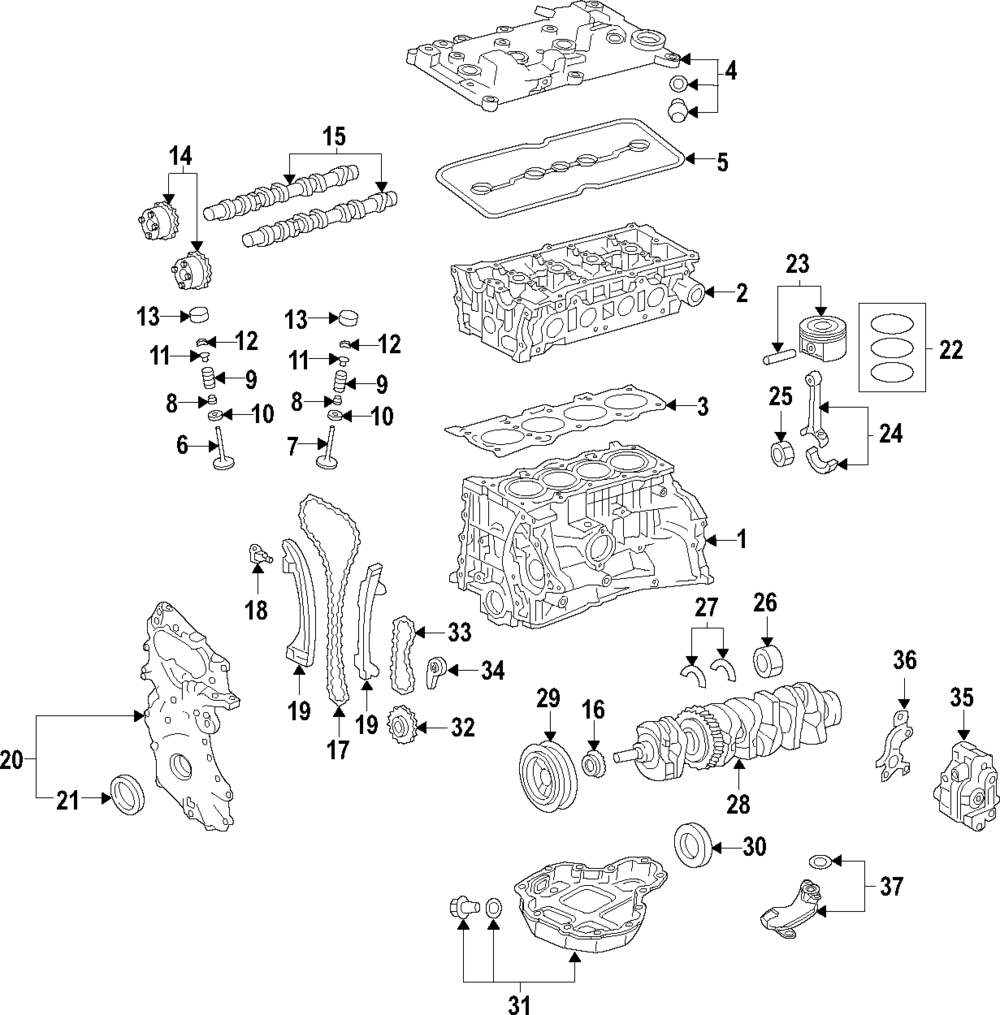 2024 Nissan Altima Timing Chain 13028-6SY0A | Team Nissan Inc.