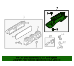 2014-2019 Porsche 911 Inlet 991-110-171-71 | Gaudin Porsche Parts