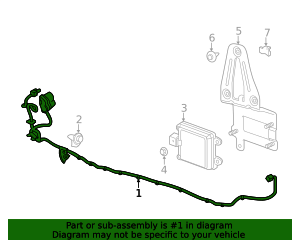 2022-2024 Chevrolet Harness 86797640 GM | GMPartsDirect.com