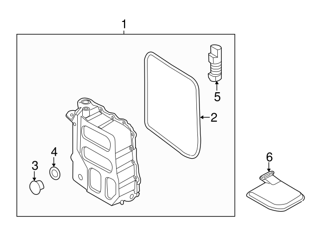 46321-3B010 - Transmission Oil Filter 2012-2020 Kia | Kia.Parts Store