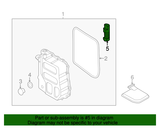 2012-2020 Kia Transmission Filter 46321 3B010 | OEM Parts Online