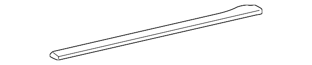 66249-04030 - Truck Bed Molding (Left, Rear) - 2005-2015 Toyota Tacoma ...