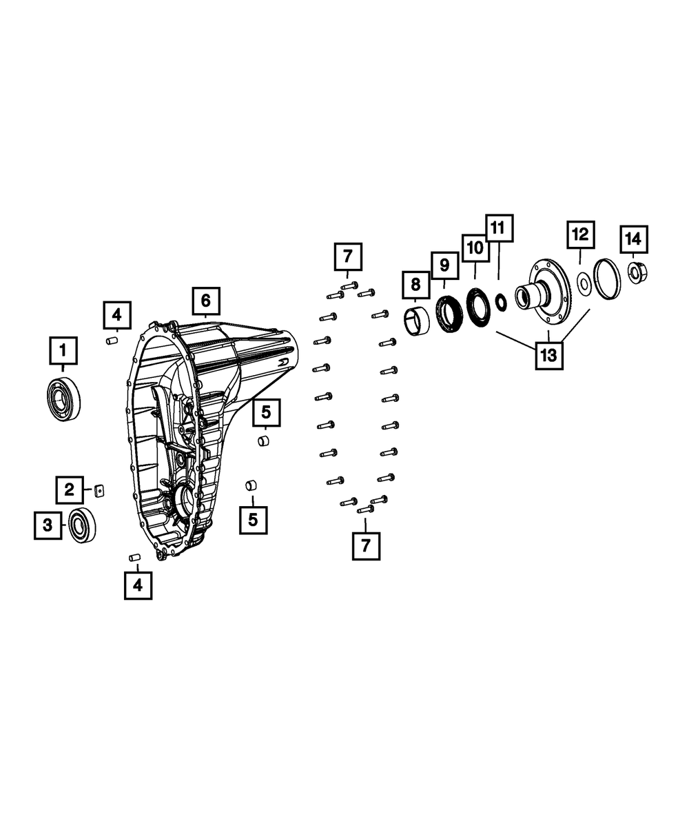 2012-2024 Ram 3500 OEM NEW 12-19 Mopar Ram 3500-5500 Transfer Case ...