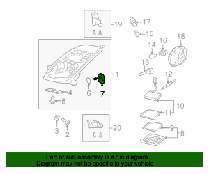 85661-12010 - Motor - 2006-2015 Toyota | OEM Genuine Toyota Parts