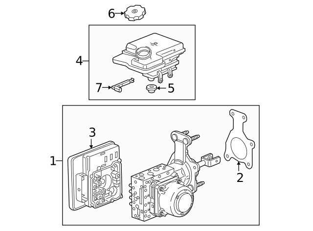 2021-2024 GM Master Cylinder Assembly 85543518 | TascaParts.com