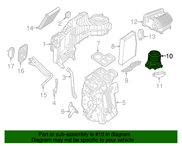 246-906-16-01 - Blower Motor 2014-2020 Mercedes-Benz | Mercedes-Benz ...