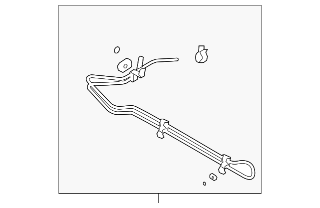 TD11-32-470C - Power Steering Cooler Tube - 2007-2015 Mazda CX-9 ...