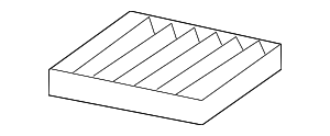 2013-2024 Toyota Cabin Air Filter 88568-37020 | Toyota OEM Parts Online