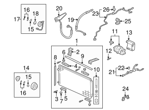 2005-2007 Honda Pilot Suction Pipe 80321-S3V-A01 | OEM Parts Online