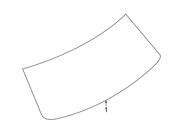 51317318952 - 2015-2019 BMW X6 Lift Gate Glass (51-31-7-318-952) | BMW ...