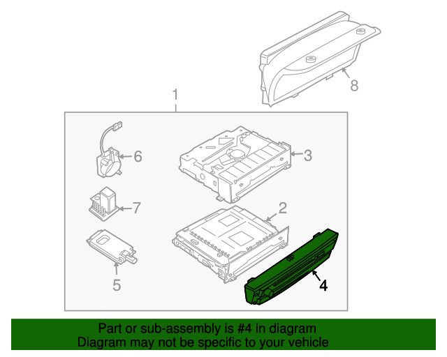 Genuine BMW 65-83-6-933-205 | Front Cover | FREE Shipping on Most ...