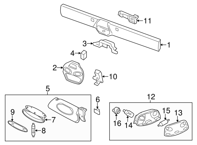 Genuine Porsche 996-561-635-00-A09 |Latch Cover | FREE Shipping on Most ...