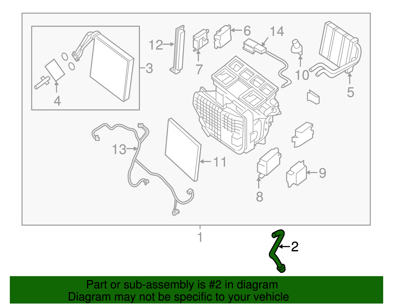 2016-2024 Nissan Drain Hose 92590-9NB0A | Sullivan Brothers Nissan