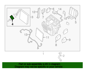 2019-2024 Nissan Expansion Valve 92200-6GU0A | My Nissan Part
