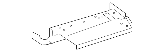205-610-90-01 - Rear Rail 2017-2023 Mercedes-Benz | Mercedes-Benz USA Parts
