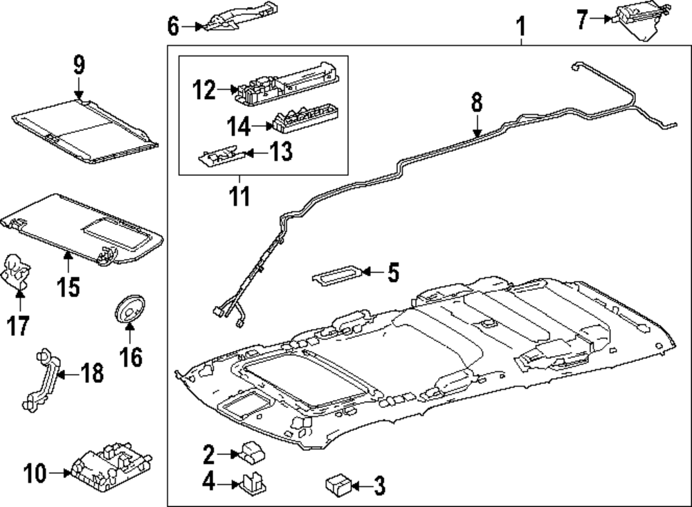 2024-2025 Toyota Sequoia Wire Harness 86101-0C712 | Toyota Parts Center