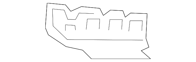 2017-2021 Mazda CX-3 OEM NEW 2017-19 Mazda CX3 Side Retainer Front ...