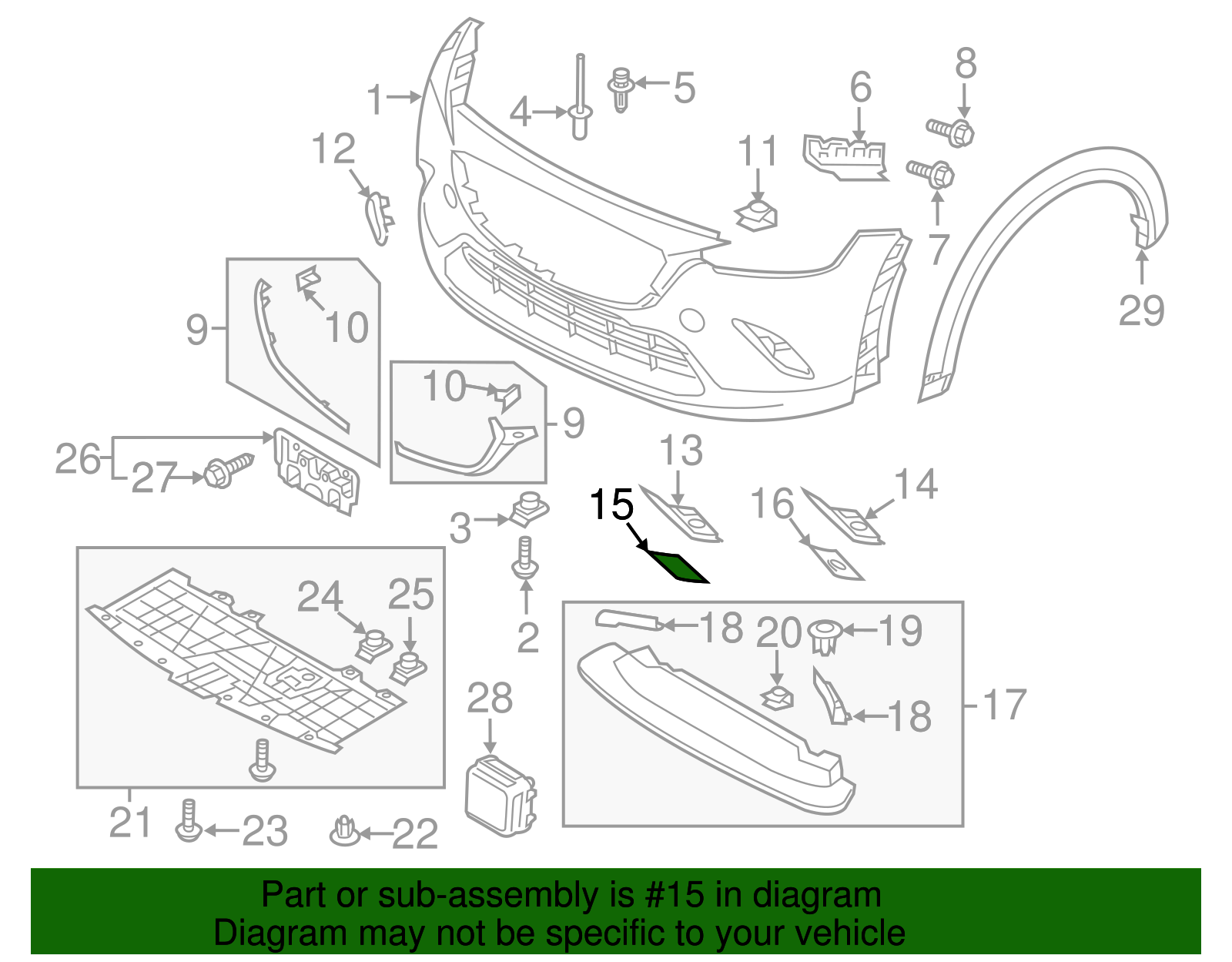 D10L-50-C22 - Insert 2016-2021 Mazda CX-3 | AutoNation Parts