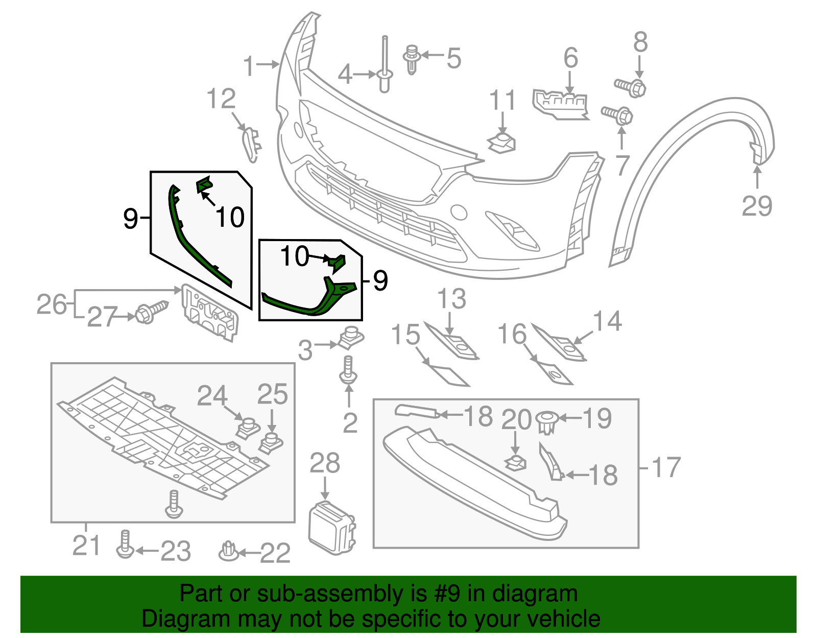 D10J-50-7J0C | 2016-2021 Mazda CX-3 Trim Molding | Palladino Mazda Parts