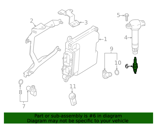 1822A104 - Spark Plug 2018-2024 Mitsubishi Eclipse Cross | Mitsubishi ...