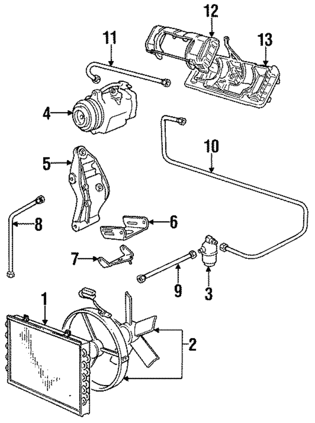 64528385712 - 1988-1993 BMW Compressor (64-52-8-385-712) | BMW of South ...