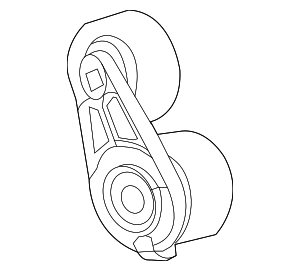 2014-2020 GM Drive Belt Tensioner 12670574 GM | GMPartsDirect.com