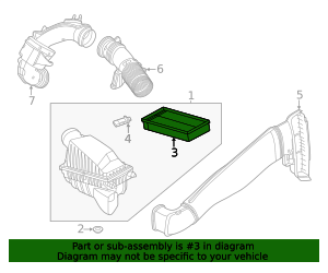 Genuine OEM Air Filter Part# LR129322 Fits 2020-2023 Land Rover: Up To ...