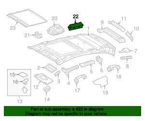 000-906-90-05-7H52 - Courtesy Lamp 2017-2020 Mercedes-Benz | Mercedes ...