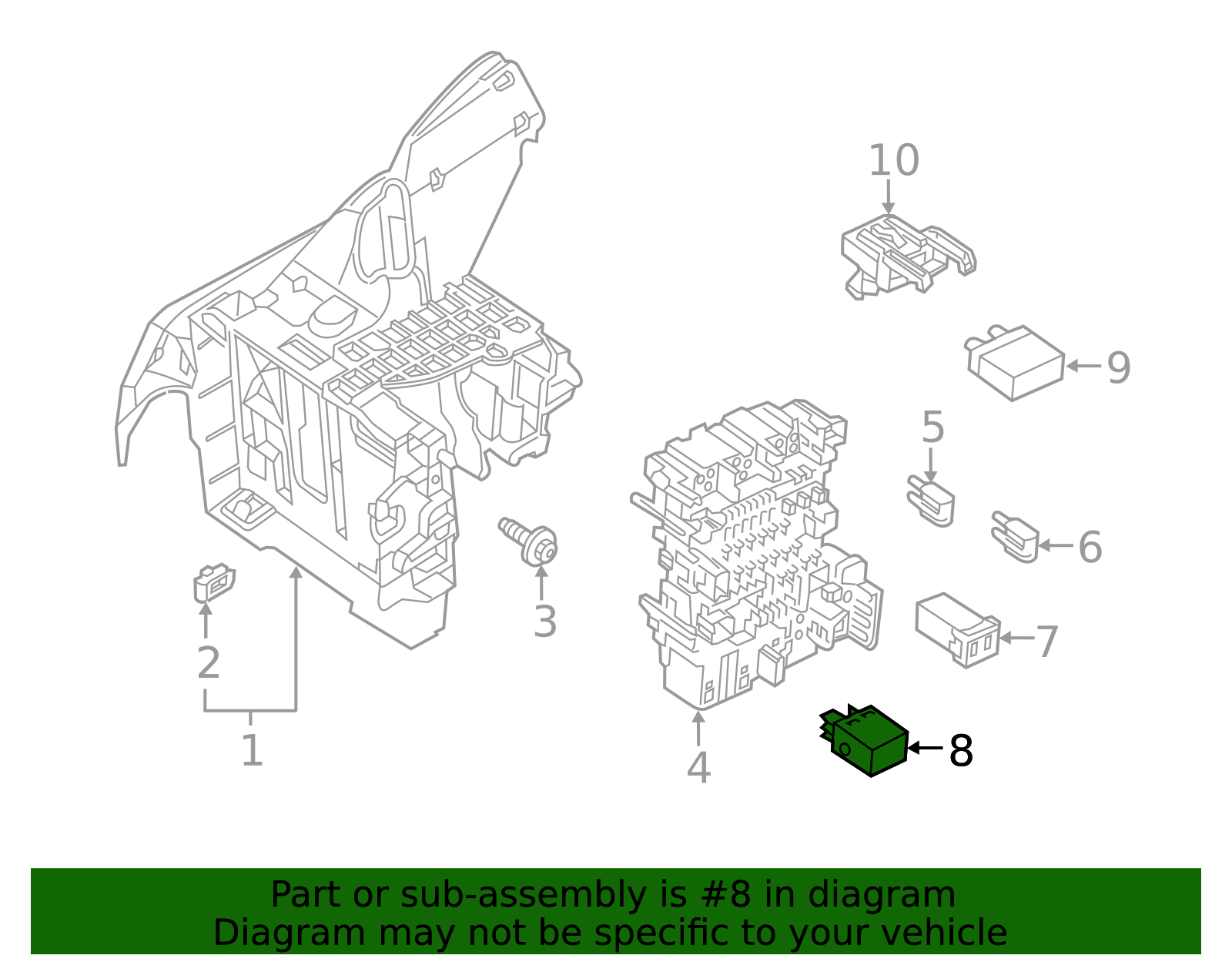 2019-2025 Volkswagen Accessory Power Relay 3CN-907-413 | OEM VW Parts Haus