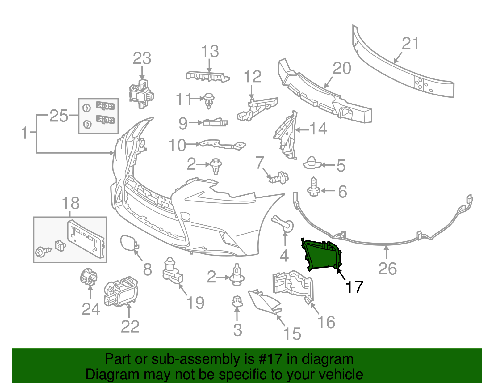 2014-2016 Lexus | Intake Duct | 52812-53010 | Express Lexus Parts