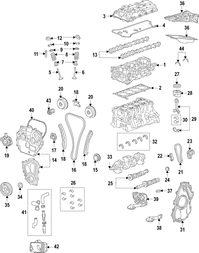2019-2024 GM Engine Balance Shaft 55504651 | OEM Parts Online