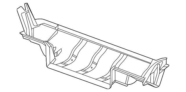 2020-2025 GM Lower Radiator Air Baffle 84126421 GM | GMPartsDirect.com