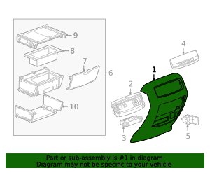 84460879 - Rear Trim 2021-2024 Cadillac | Gateway Buick GMC Parts
