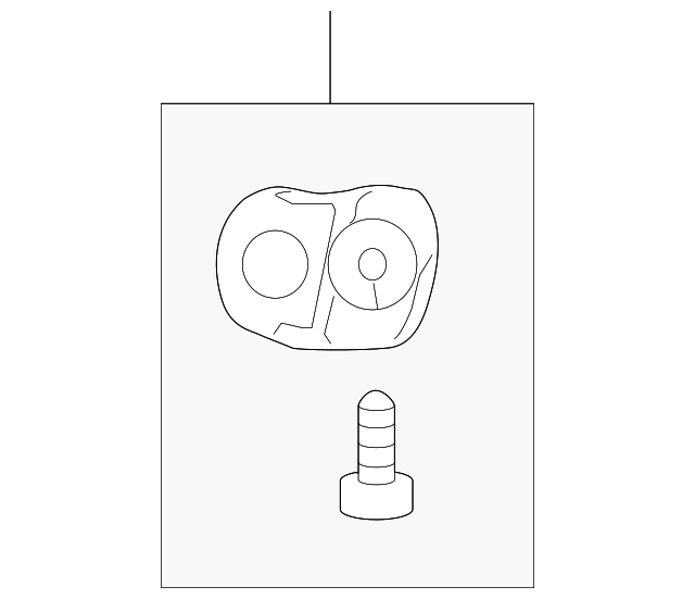 2001-2007 Toyota Highlander Repair Bracket 81198-48010 | Toyota Parts ...