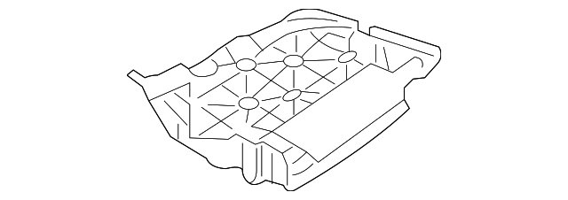 Genuine BMW 51-75-8-044-374 | Lower Shield | FREE Shipping on Most ...