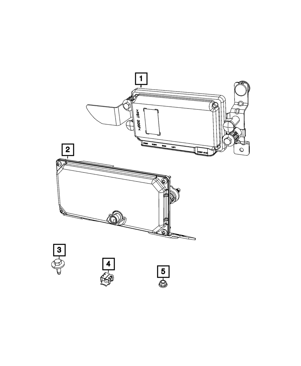 2020 Ram 1500 Forward Facing Camera 68454267AC | Mopar eStore