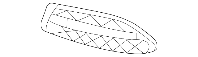 2012-2016 Mercedes-Benz Outer Grille 172-885-16-23 | MB OEM Parts