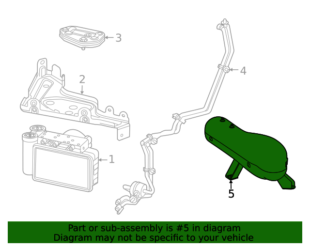 167-320-05-01 - Suspension Self-Leveling Unit Accumulator 2020-2024 ...