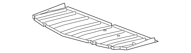 2014-2019 Chevrolet Corvette Front Bumper Fascia Air Deflector 23273619 ...