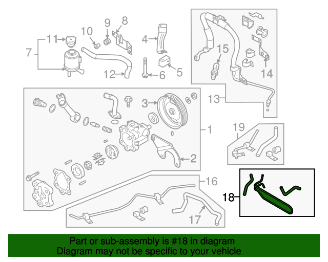 2003-2007 Nissan Murano Oil Cooler Assembly Power Steering 49790-CA01A ...