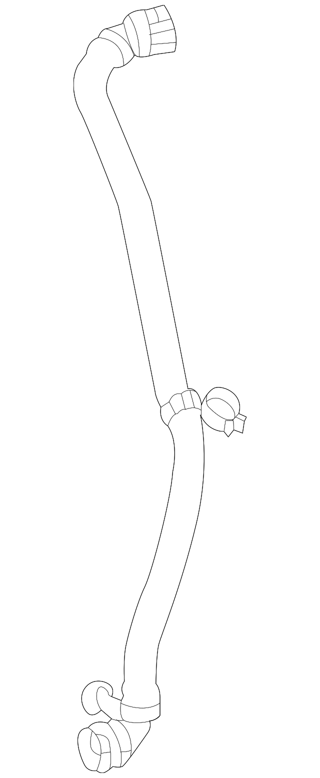 238-501-93-00 - Lower Hose 2020 Mercedes-Benz | Mercedes-Benz USA Parts