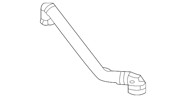 2020 Mercedes-Benz Vent Hose 238-501-55-00 | MB OEM Parts