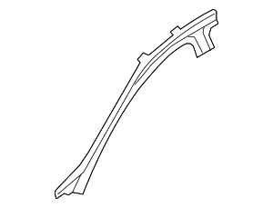 Genuine BMW 41-21-7-204-431 | Inner Windshield Pillar | FREE Shipping ...