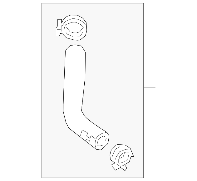 2019-2020 GM Outlet Hose 24278345 | GMPartsDirect.com