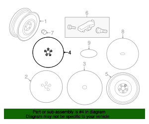 28111FJ060 - Wheel Alloy - 2012-2016 Subaru Impreza | World OEM Parts ...