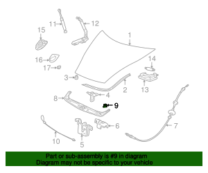1995-2005 Porsche Front Cover Fastener 999-590-036-40-01C | Sunset ...