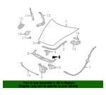 1995-2005 Porsche Front Cover Fastener 999-590-036-40-01C | Sunset ...