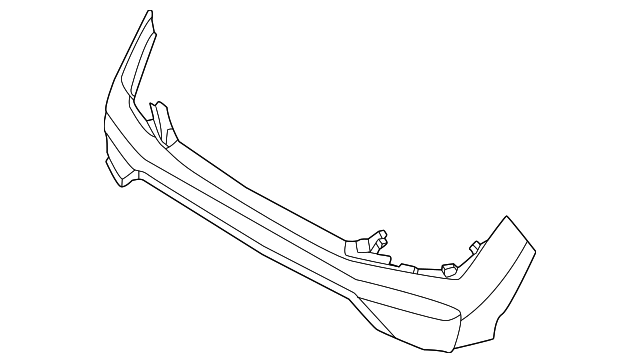 86611-K4AA0 - Bumper Cover - 2022-2023 Hyundai Kona Electric | World ...