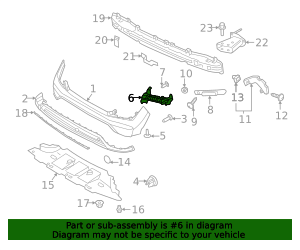 2022 Hyundai Reinforced Bracket 86656-K4AA0 | OEM Parts Online