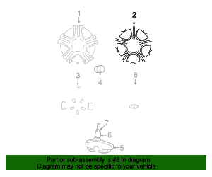 Hyundai - 52910-2C200 - Wheel, Alloy - 2003-2006 Hyundai Tiburon | OEM ...